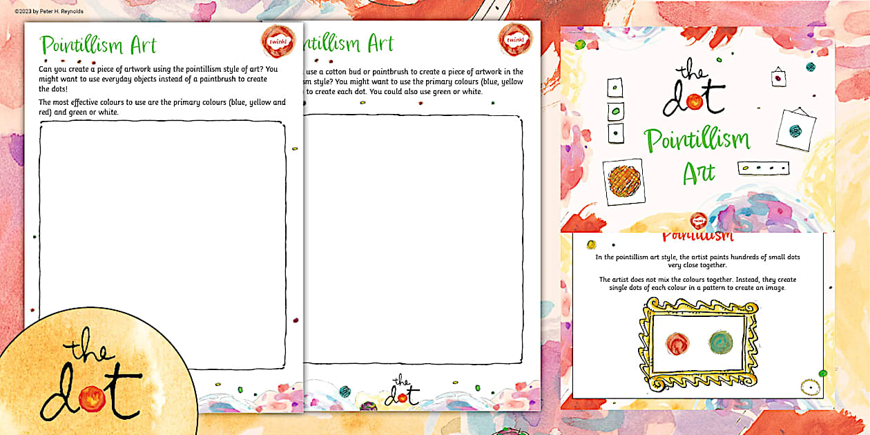 The Dot: Pointillism Art Activity