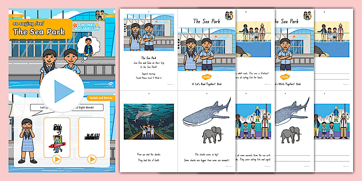 Phonics 'ea' saying /ee/ Lesson Pack Level 5 Week 4 Lesson 5