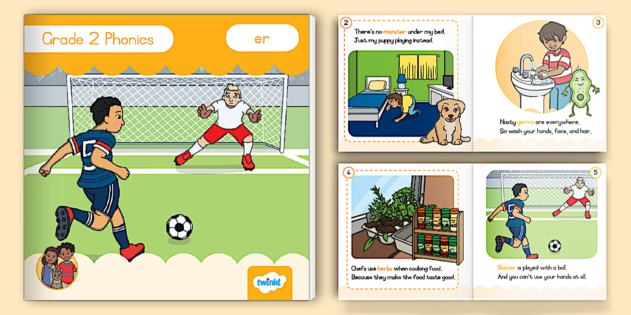 Grade 2 Phonics eBook: er