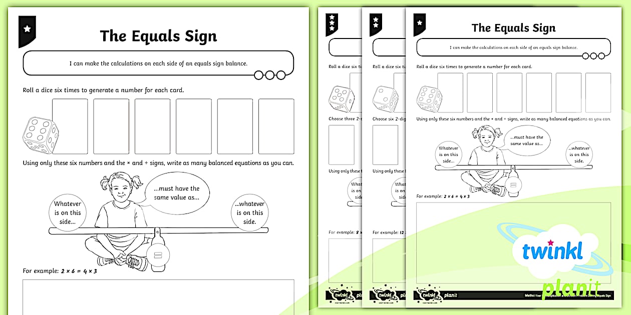 PlanIt Maths Y5 Multiplication and Division Problem Solving Equals Sign