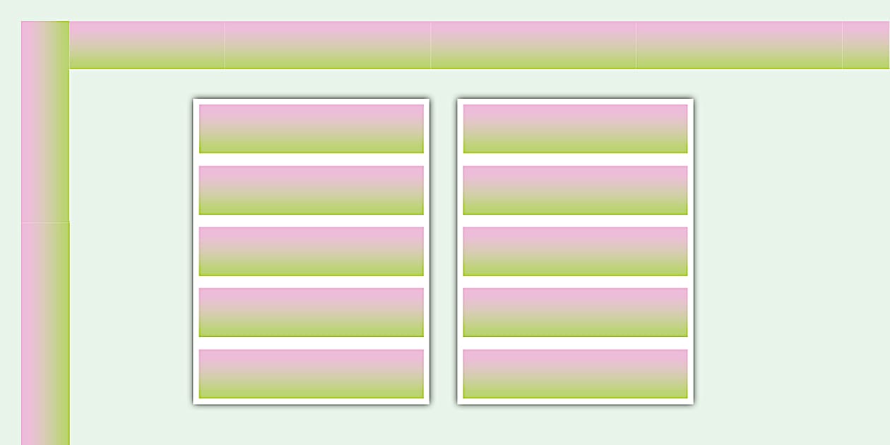 Colorful Spring Theme Bulletin Board Borders | Twinkl USA