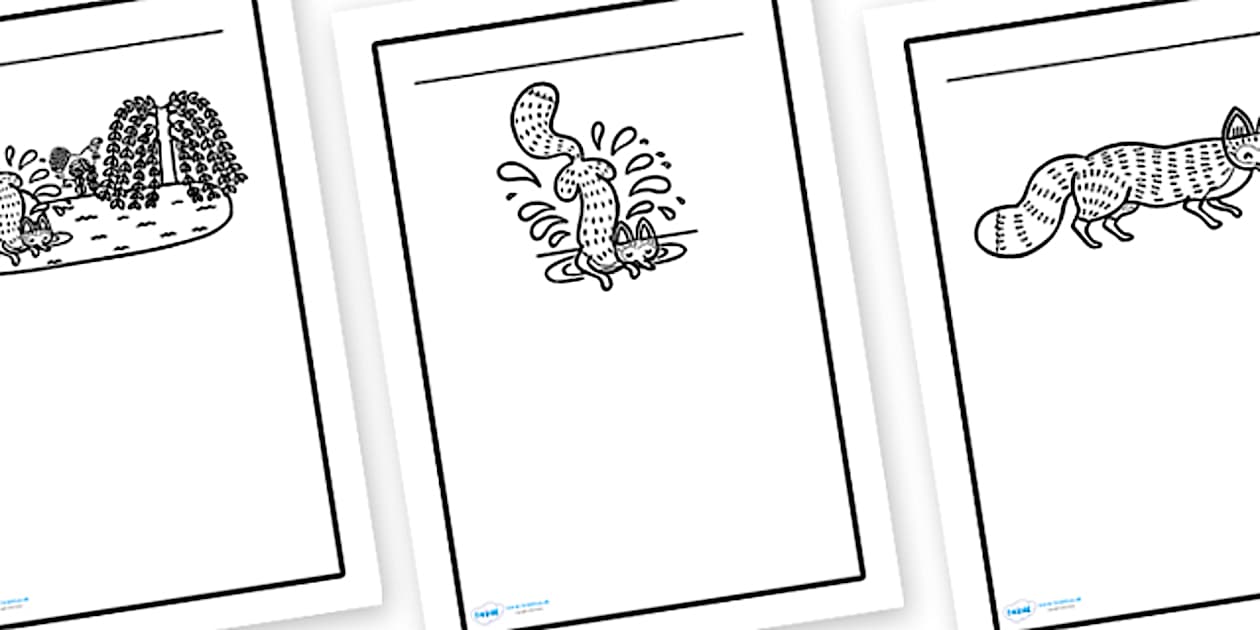 Editable Writing Frames to Support Teaching on Rosie's Walk