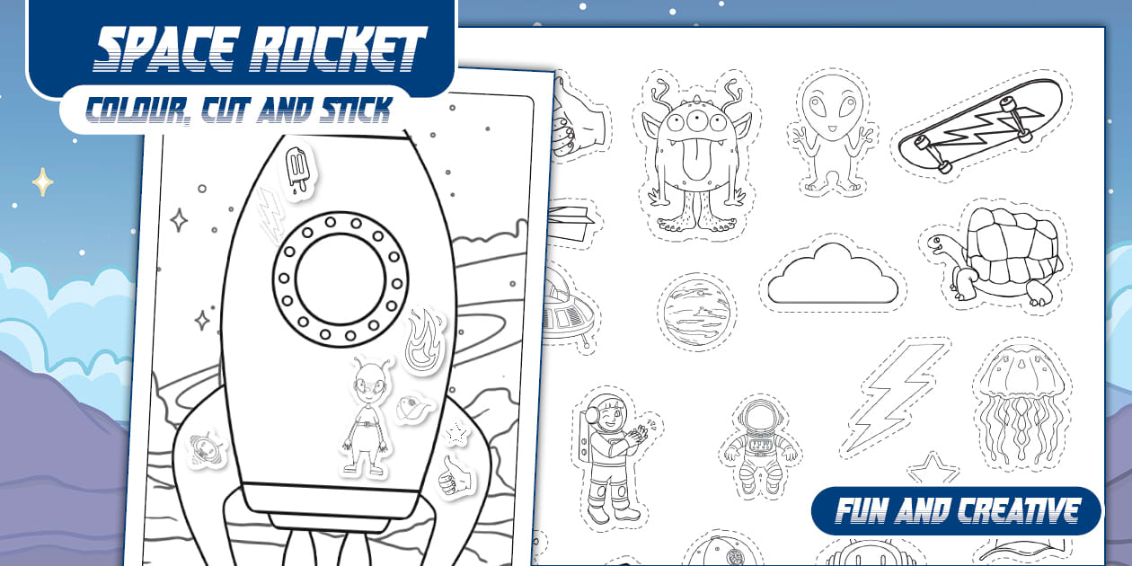 * NEW * Foundation Phase Life Skills - Space Rocket