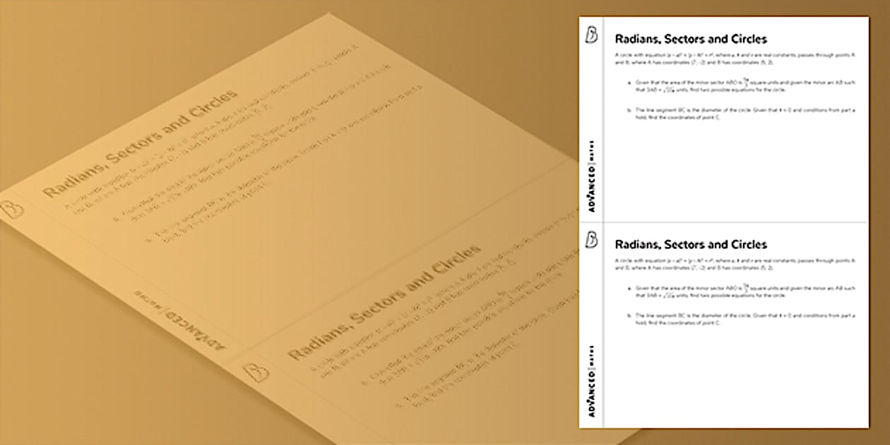 👉 Radians and Circles - Rich Task | A Level Maths | Beyond