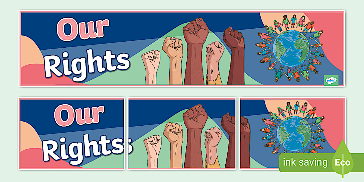 Our Rights Display Banner
