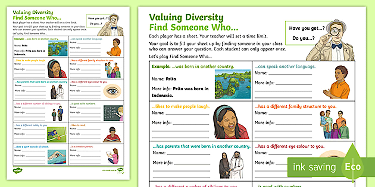 How to Teach Diversity in the Classroom Activity | Twinkl