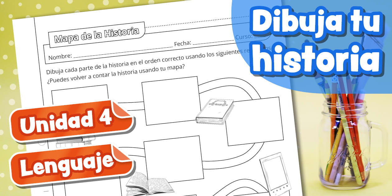 Plantilla | Mapa de Historia | Lengua y Literatura | Visual