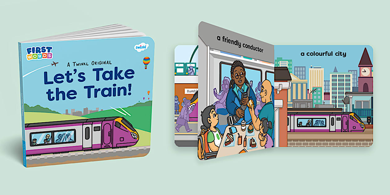 Let's Take the Train! eBook (teacher made) - Twinkl