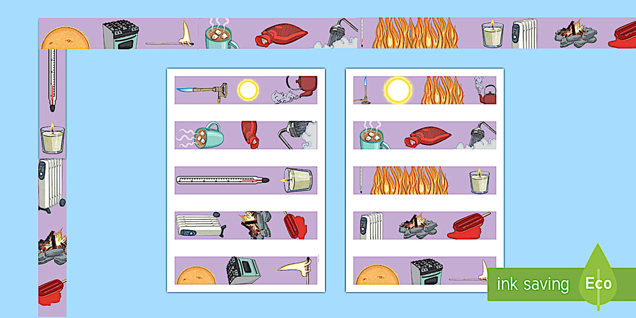 Heating Up Display Borders—AC9S3U03 (teacher made)