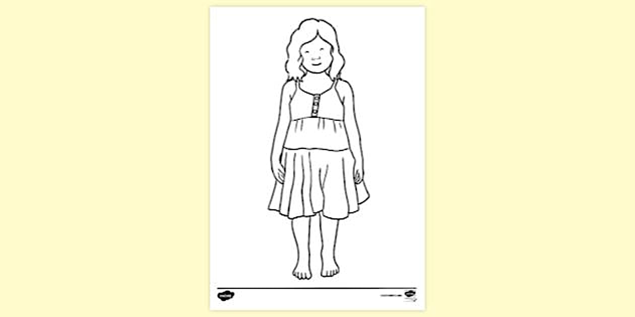 Three Year Old Child Colouring Sheet | Colouring Pages