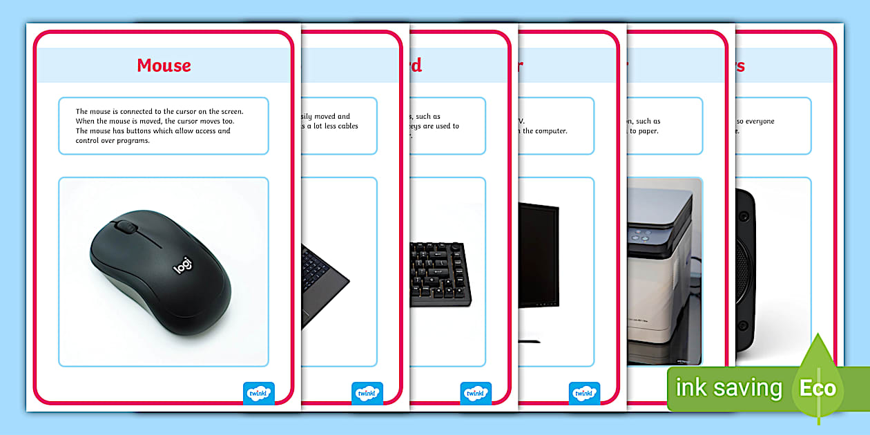 Editable Computing Technology Posters (teacher made)