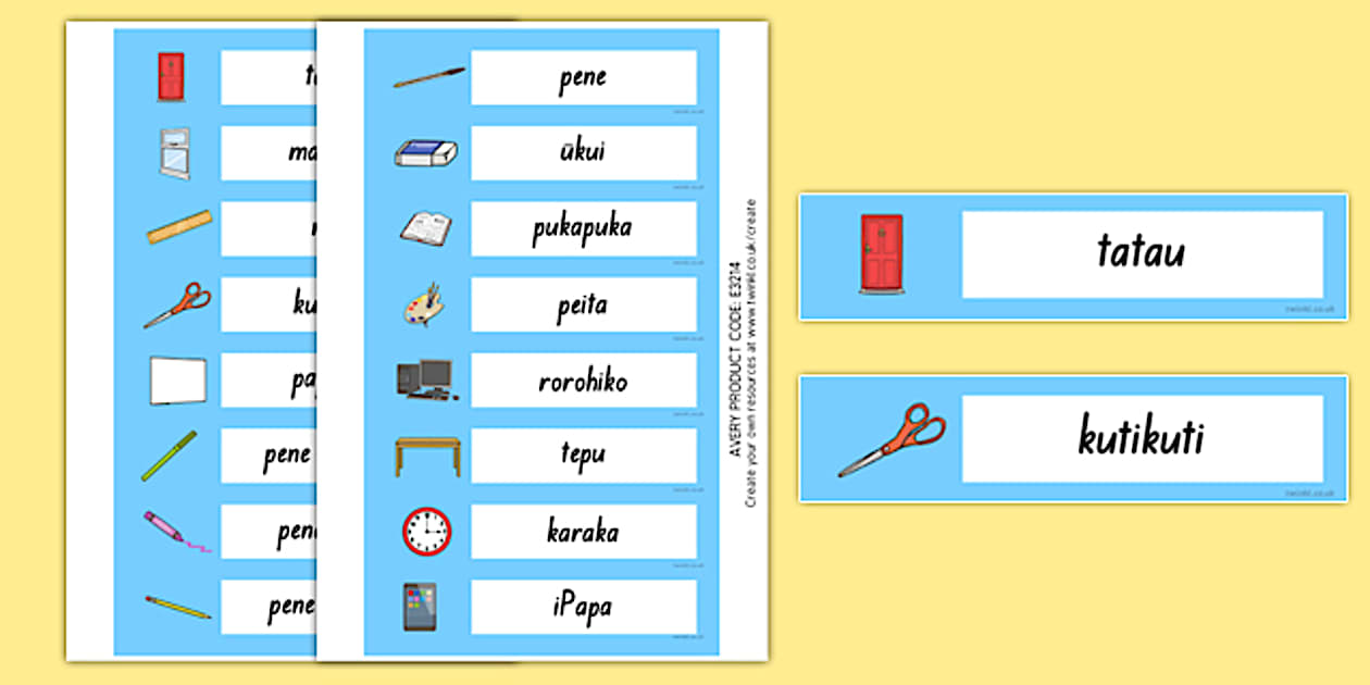 Te Reo Phrases for the Classroom | Twinkl Resources - Twinkl