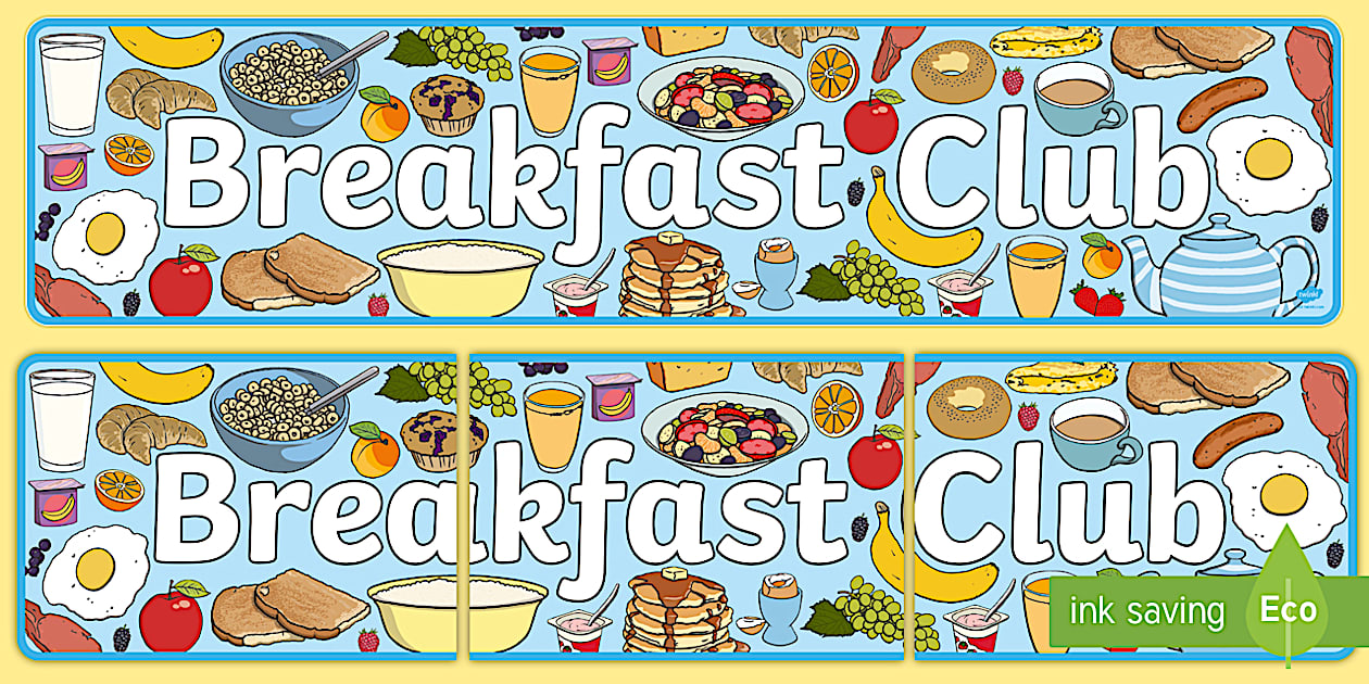 👉 Breakfast Banner (teacher made) - Twinkl