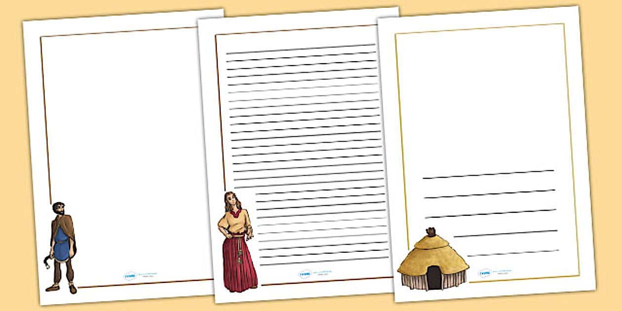 Bronze Age Page Borders (teacher made) - Twinkl