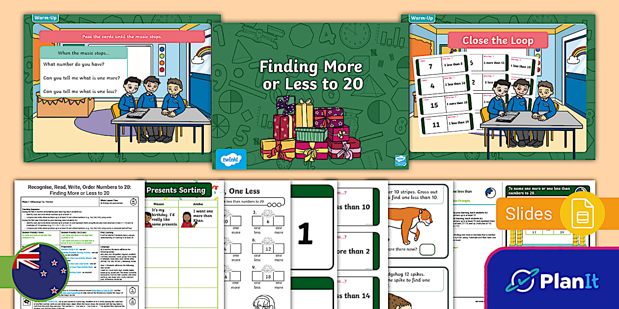 Phase 1 Finding More or Less to 20 (Teacher-Made) - Twinkl