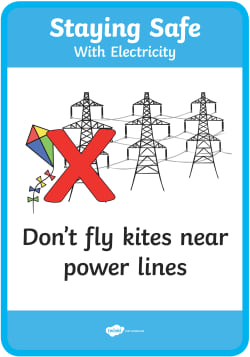 KS2 Electrical Safety Display Posters (teacher made)