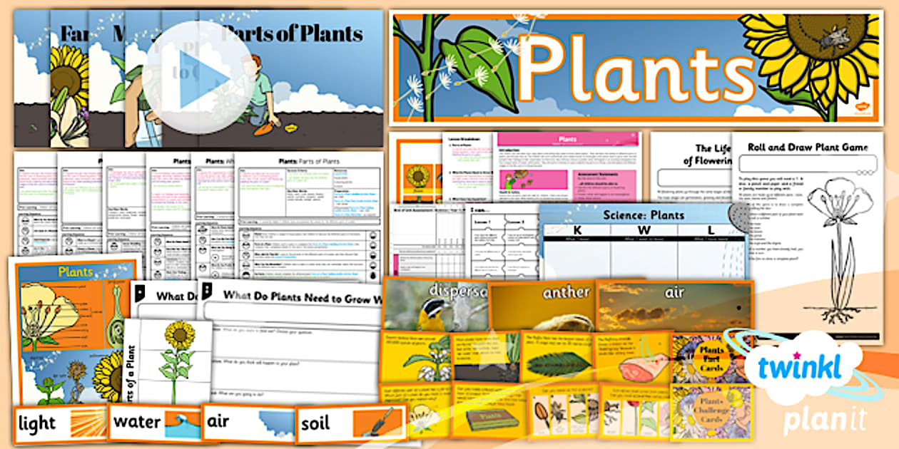 Science KS2 Plants Year 3 Unit Pack (teacher made) - Twinkl