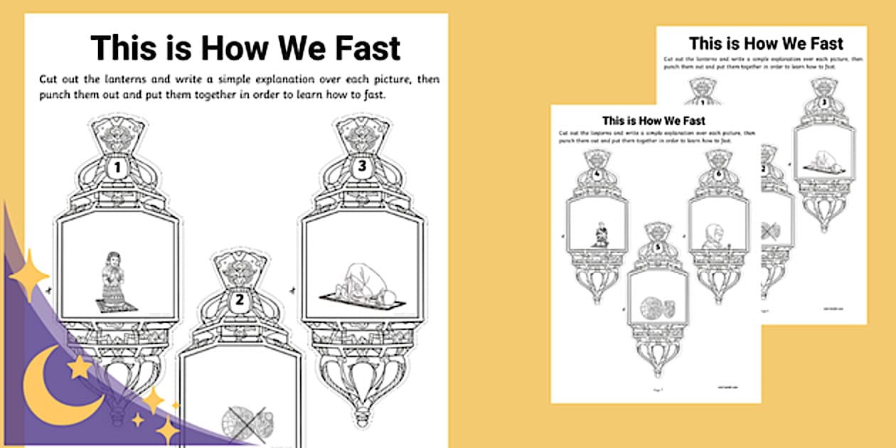 This is How We Fast Activity (teacher made) - Twinkl
