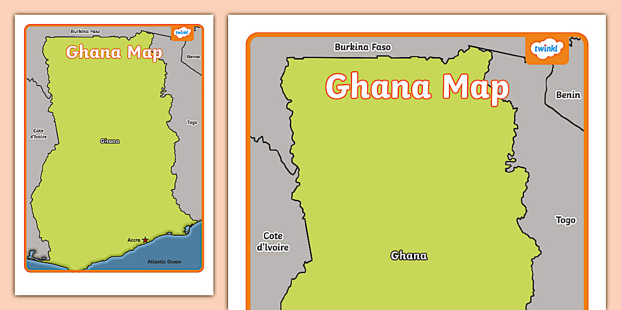 KS1 Ghana Display Map