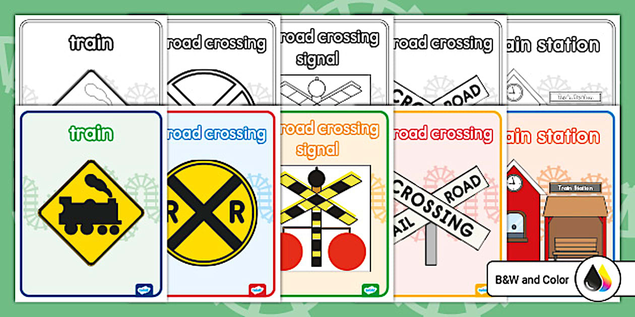 Train Station Dramatic Play Posters (teacher made) - Twinkl