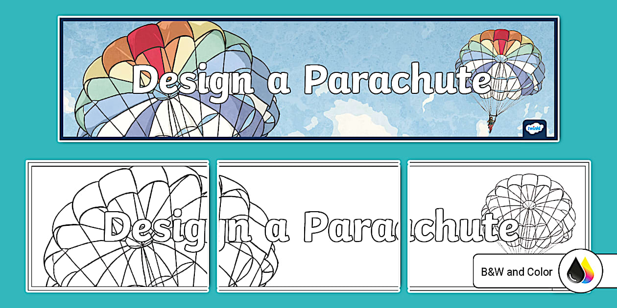 Design a Parachute Banner (teacher made) - Twinkl