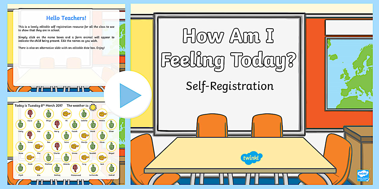 How Are You Feeling Today? Self-regulation PowerPoint