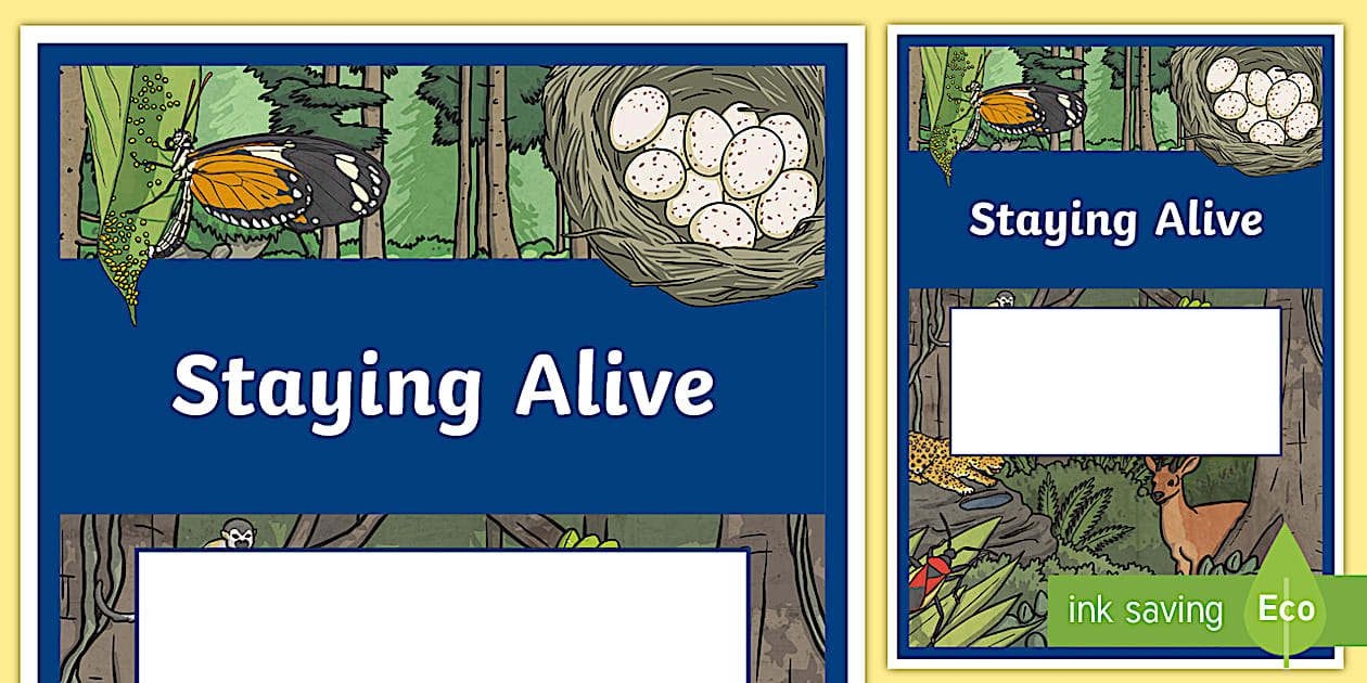 Staying Alive Foundation Year Biological Sciences Book Cover