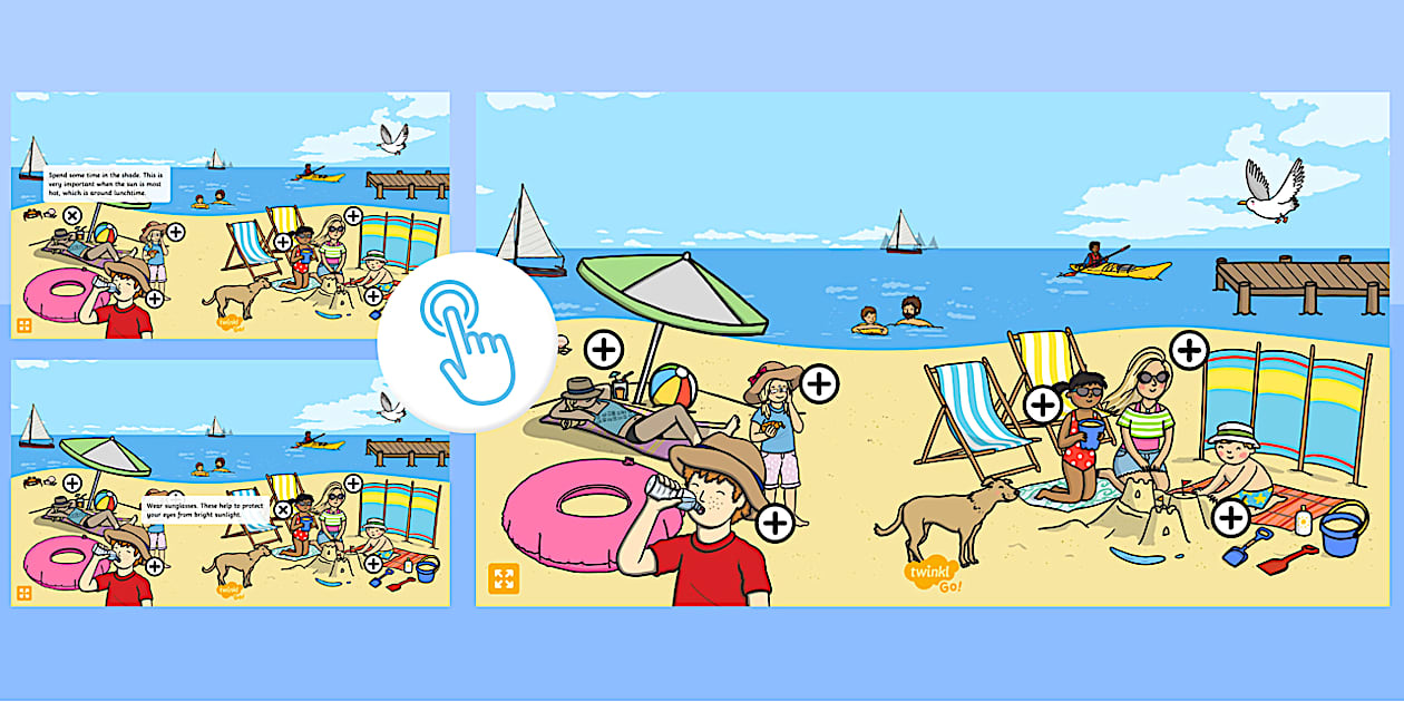 Sun Safety Game - Topics - Twinkl - Australia (teacher made)