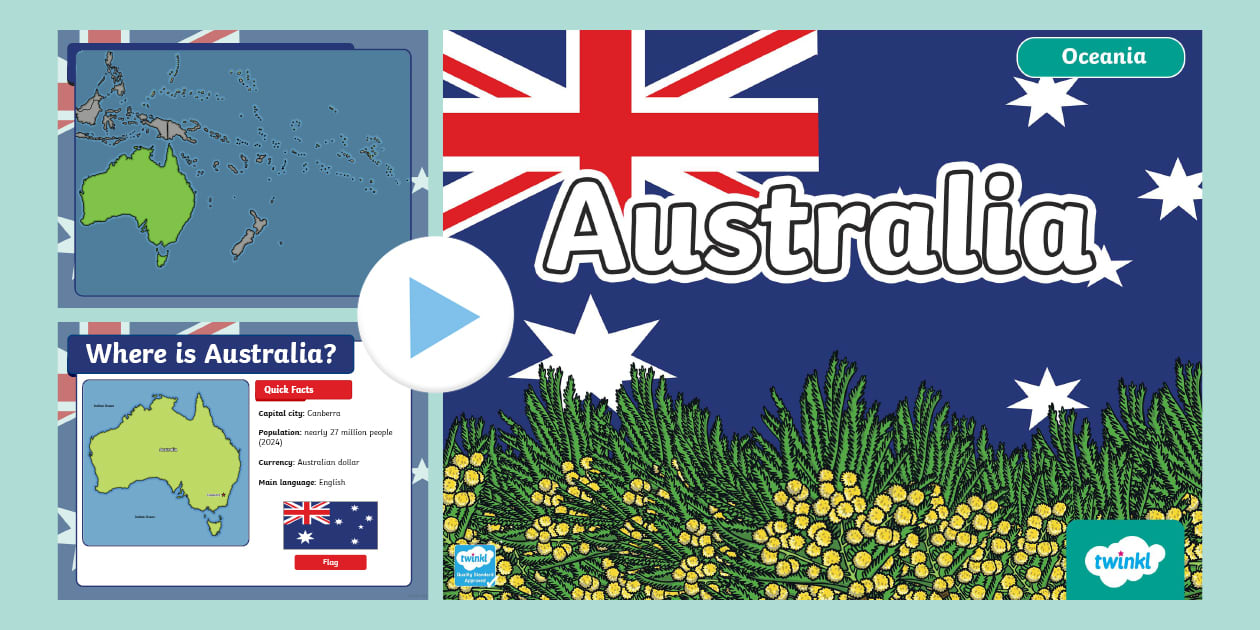 KS1 Australia PowerPoint | Geography Resources | Twinkl