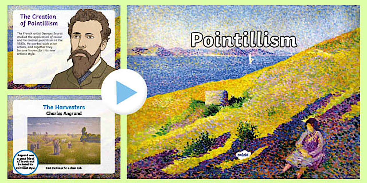 Pointillism PowerPoint | Dot Art | Art Resource | Twinkl