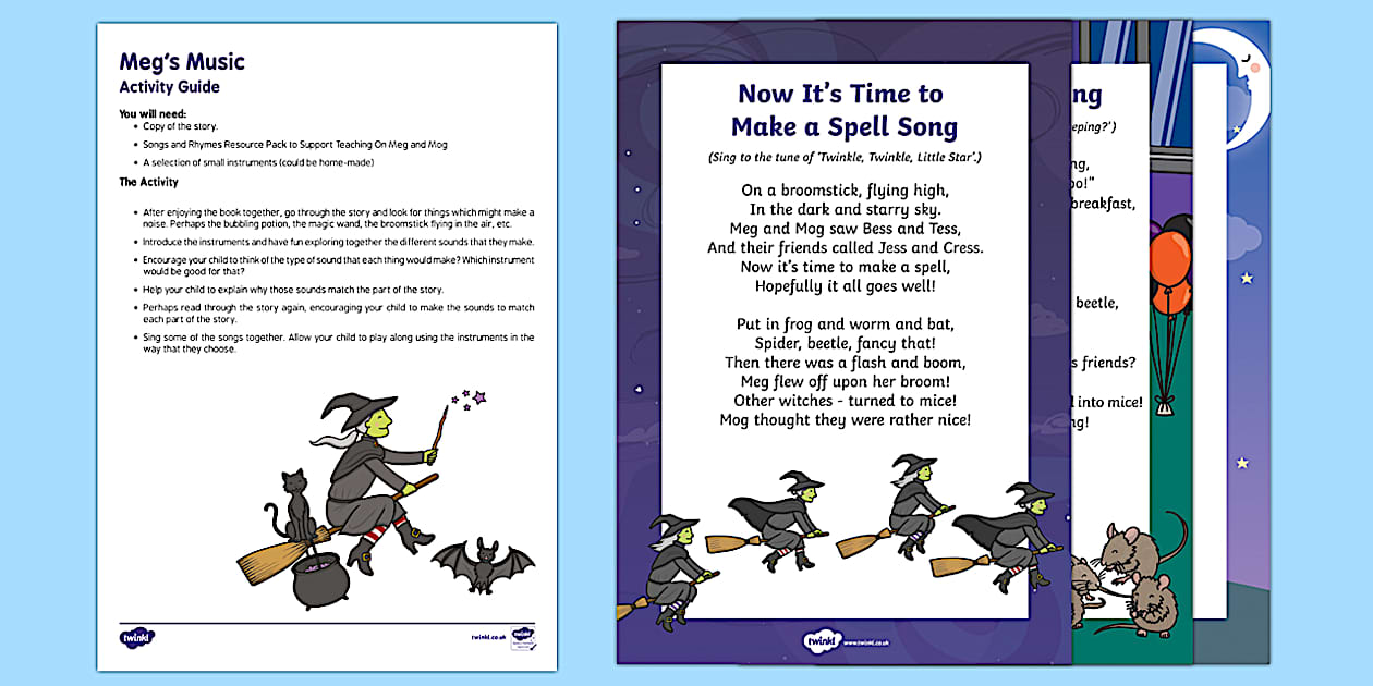 Meg's Music Busy Bag Resource Pack for Parents - Twinkl