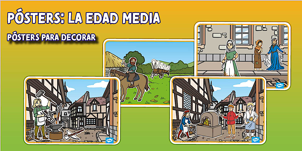 Pósters: La Edad Media