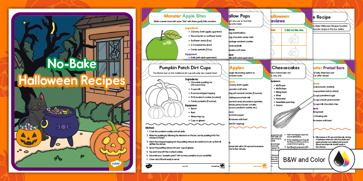 Halloween Recipes for Kids | Halloween | Twinkl USA - Twinkl
