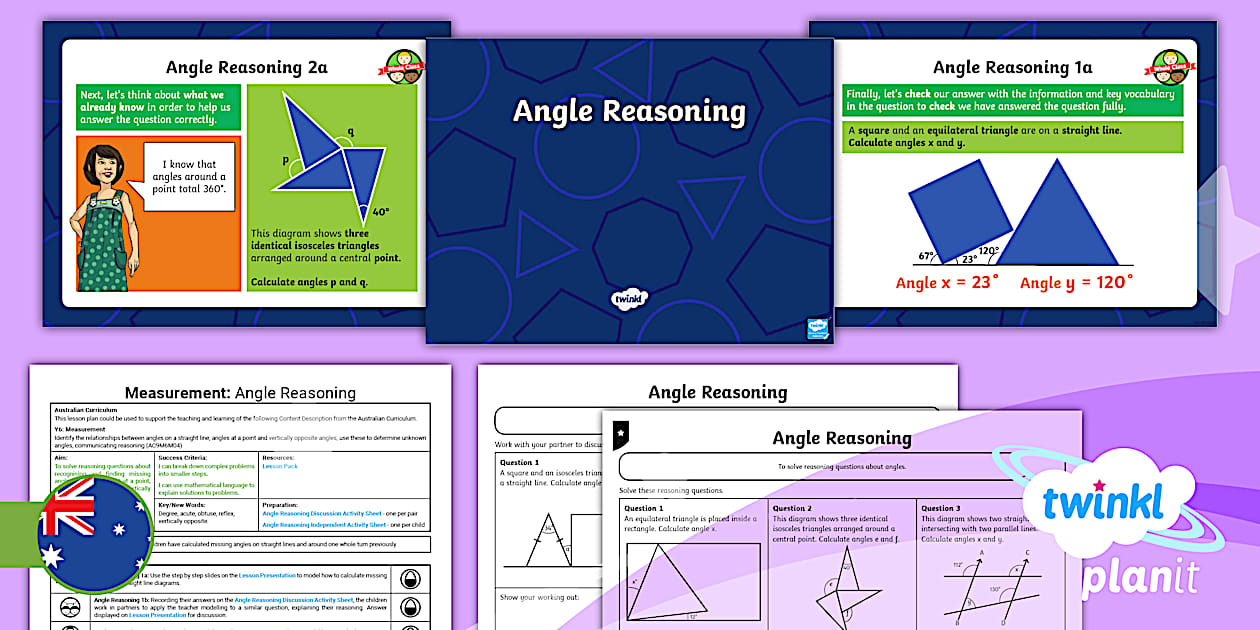 Year 6 Measurement: Angles Lesson 4 (teacher made) - Twinkl