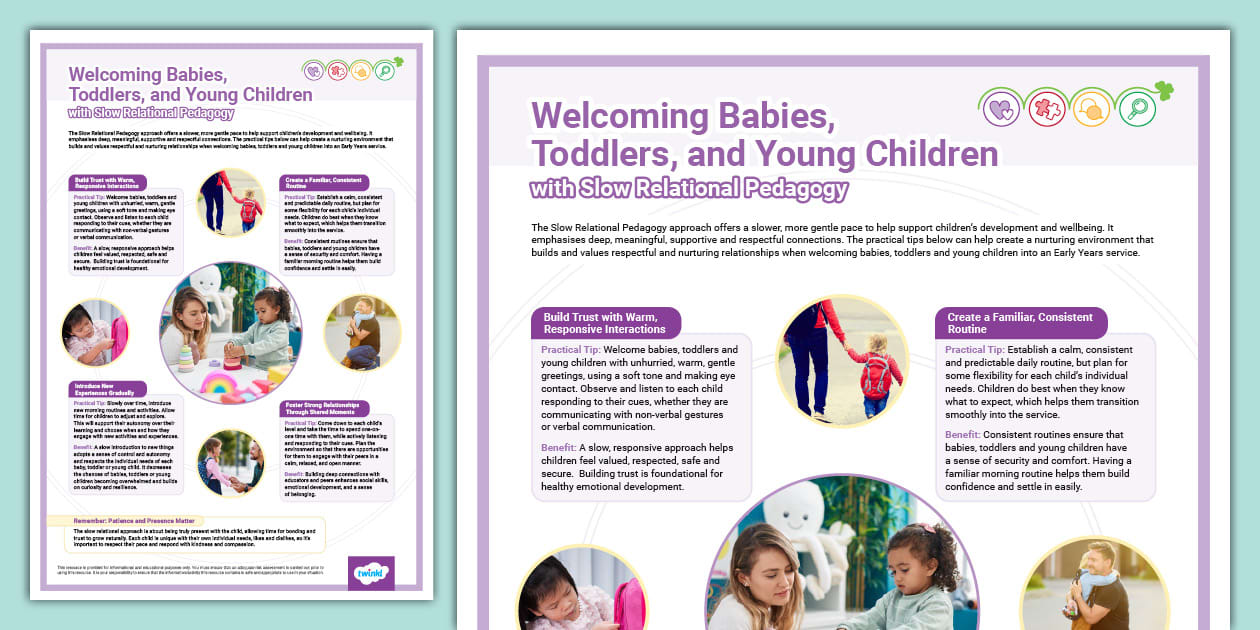 Welcoming Children - Slow Relational Pedagogy (teacher made)