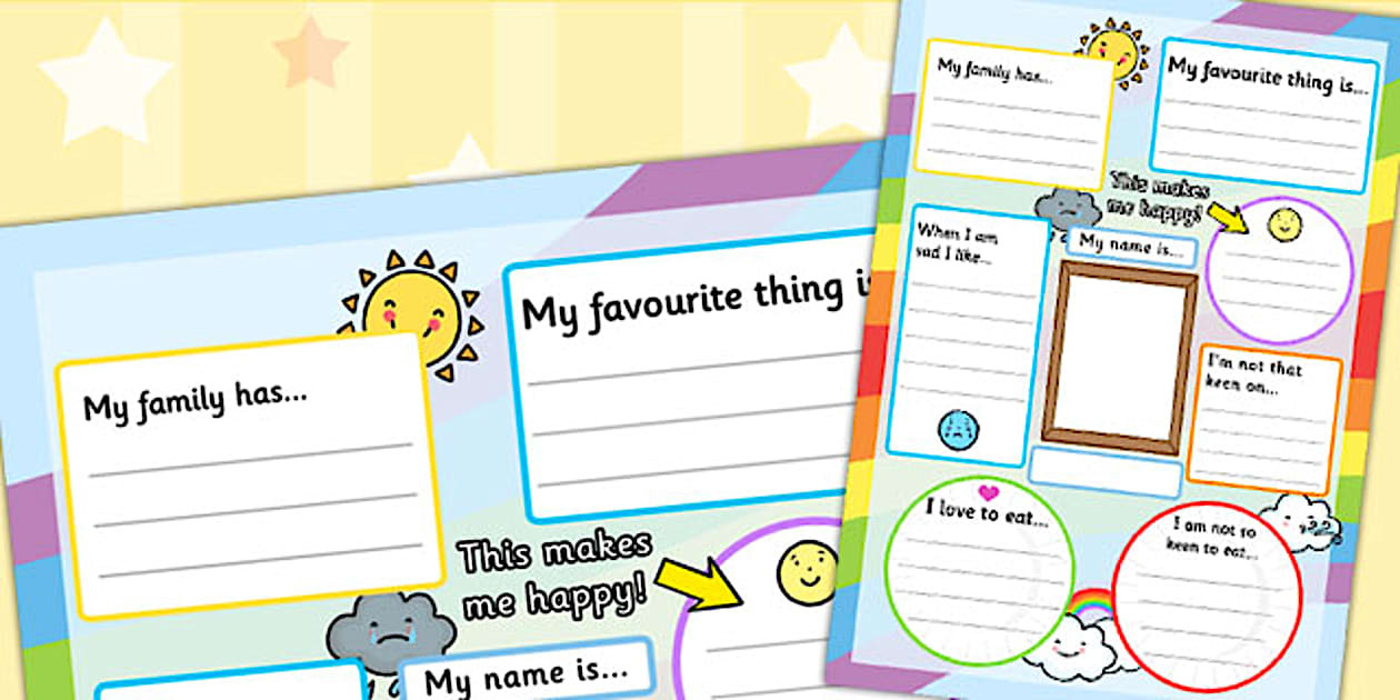 Child Information Sheet For Nursery - Twinkl