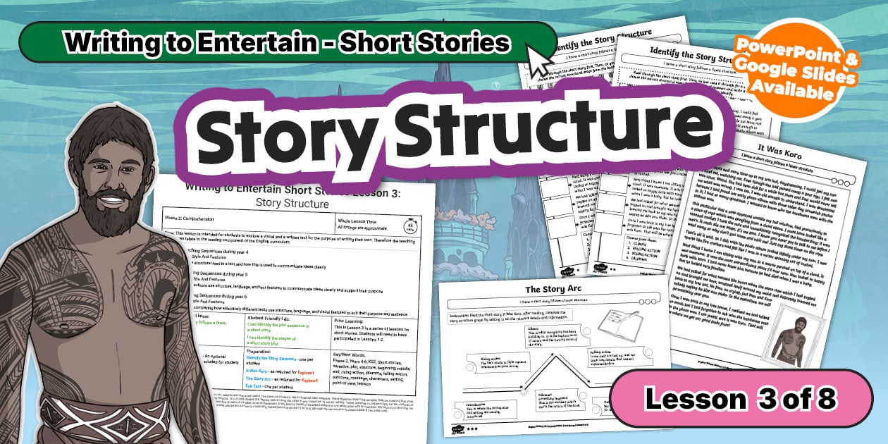 Short Stories Lesson Pack: Story Structure