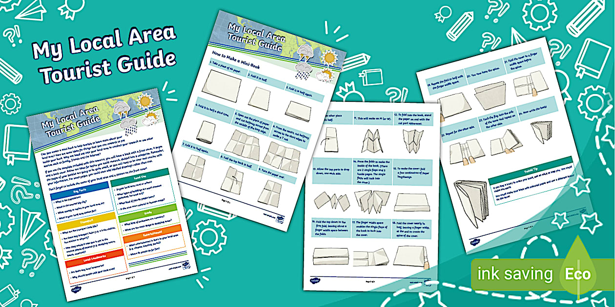 My Local Area Tourist Guide Activity (Ages 7 - 11) - Twinkl