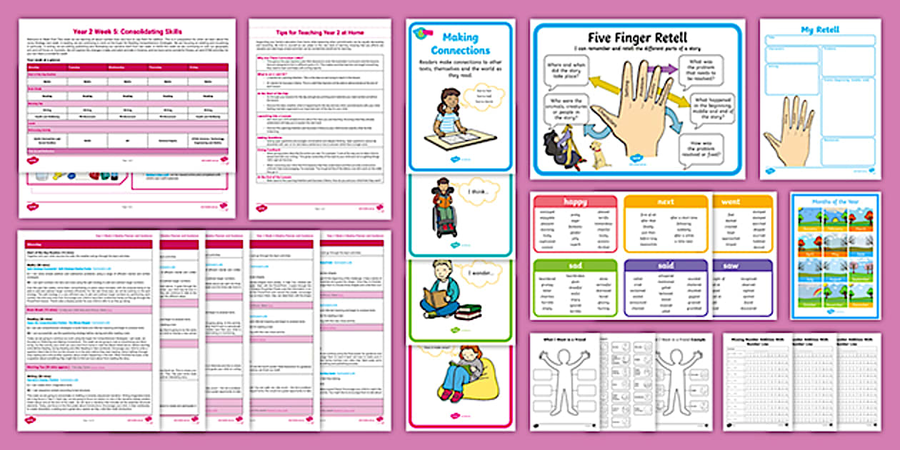 Year 2 Term 2 Week 5 School Closure Home Learning Pack