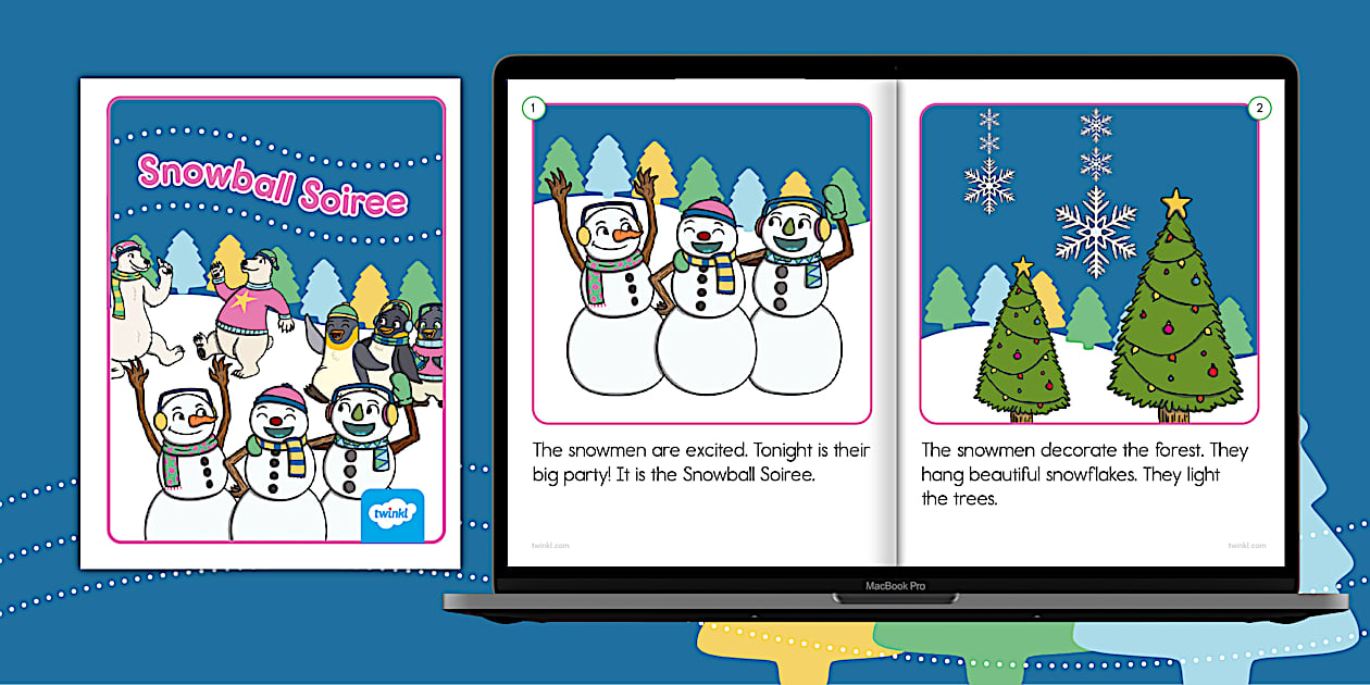 Snowball Soirée Emergent Reader eBook | Twinkl - Twinkl