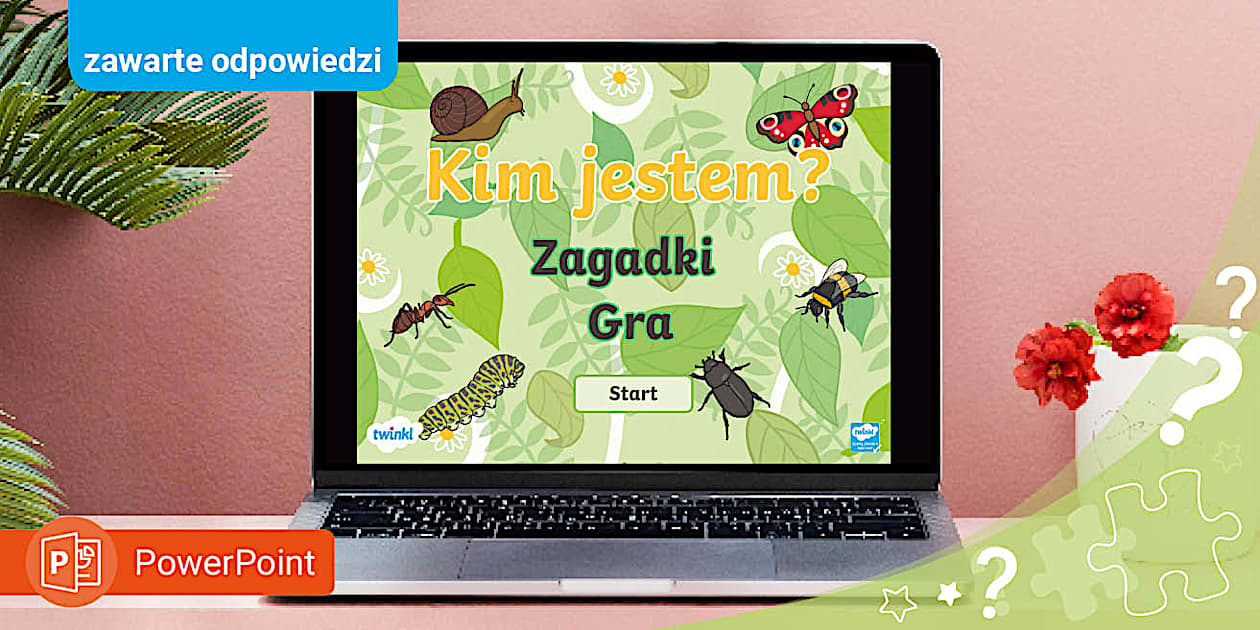 Robaki i owady | Gra dla dzieci | Interaktywna prezentacja