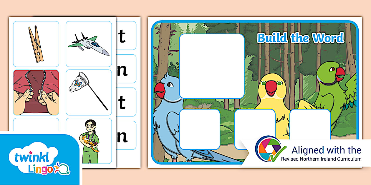 Linguistic Phonics Stage 1 j, e, v, x, l, w, y Word Building