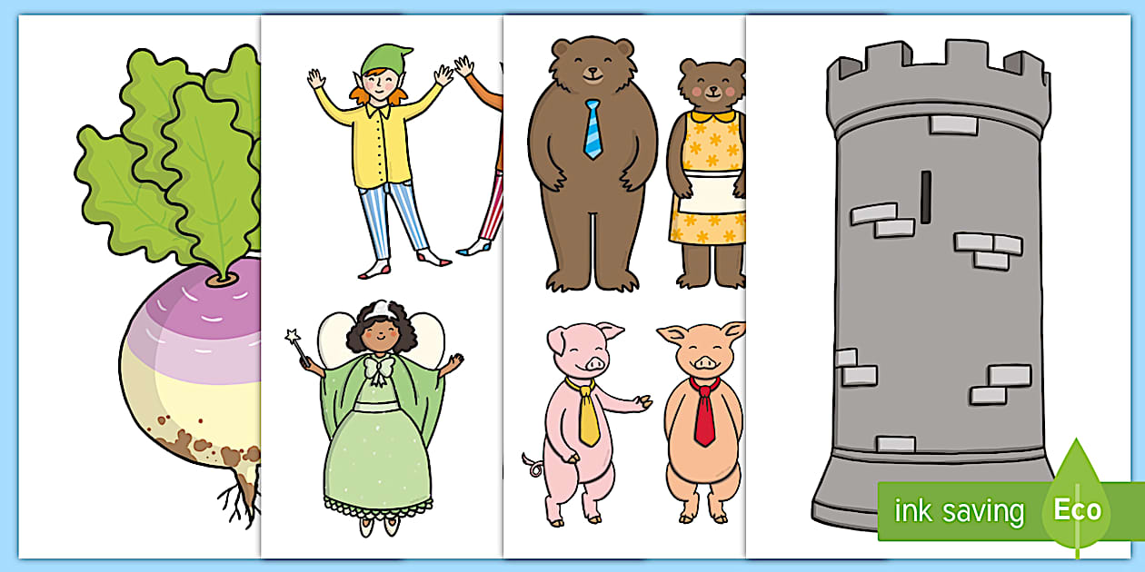 👉 Traditional Tales Display Cut-Outs (teacher made)