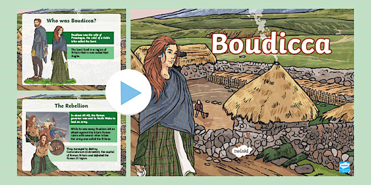 Engage Young Minds With Inspiring Boudicca PowerPoint