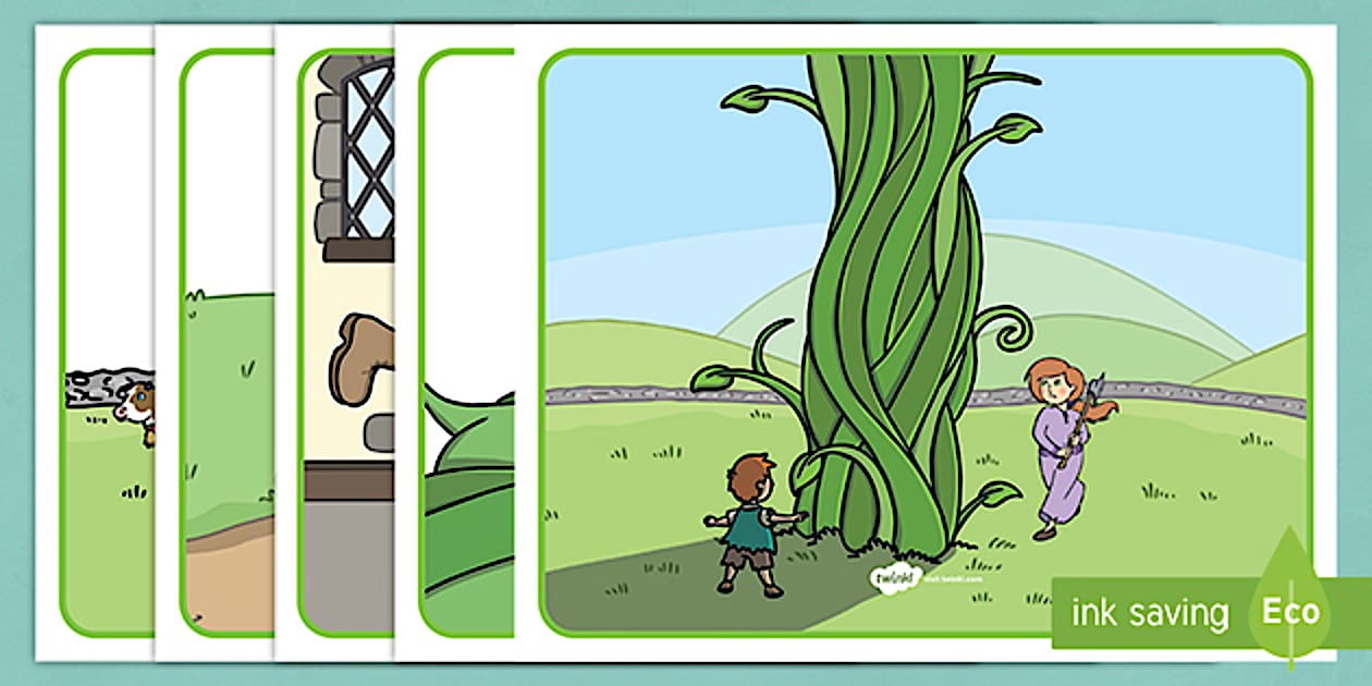 Jack and the Beanstalk Pictures to Print | Twinkl USA