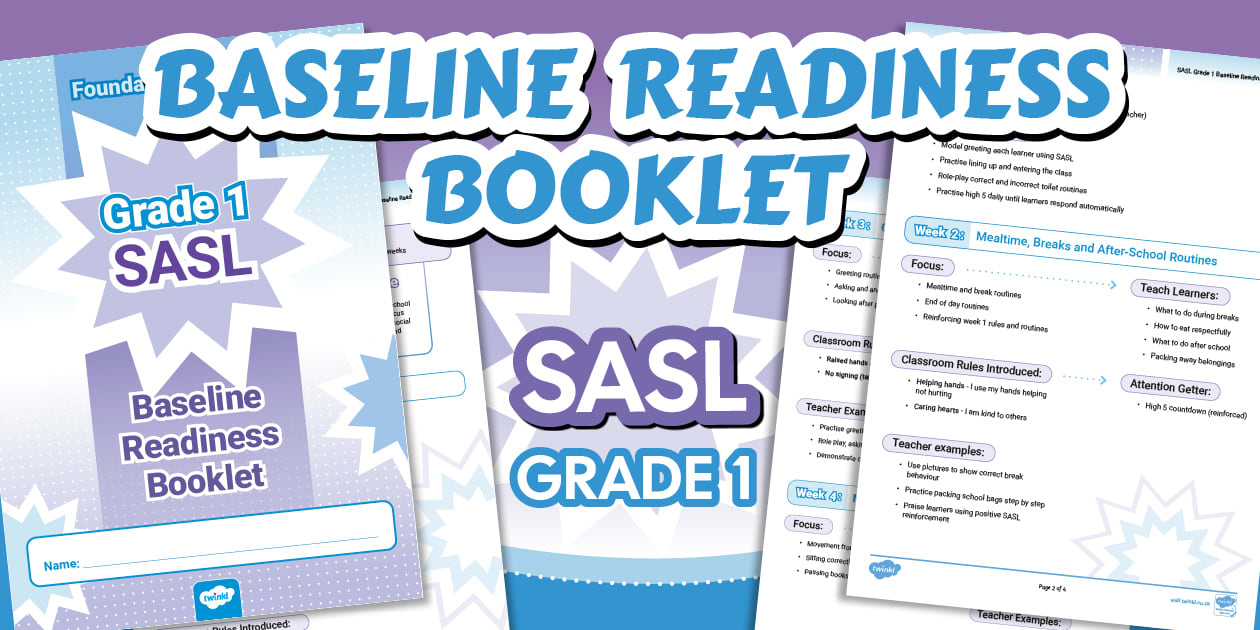 FP - SASL - Grade 1 - Orientation Guide (CAPS Aligned)