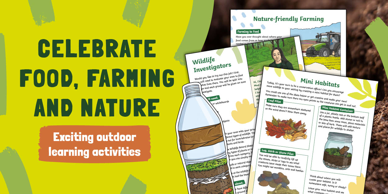 Food, Farming and Nature: KS2 Outdoor Activity Pack