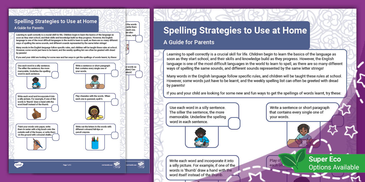 Fun Ways to Learn Spelling | Spelling Strategies for Kids