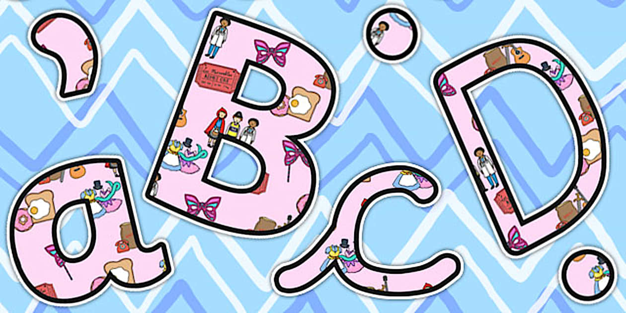 Editable Role Play Area Themed A4 Display Lettering - Twinkl