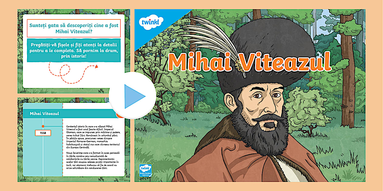 Mihai Viteazul Prezentare PowerPoint (Teacher-Made) - Twinkl